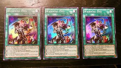 3X WAVERING EYES 3X *** SUPER RARE PLAYSET CROS-ENAE3 MINT YUGIOH! | eBay
