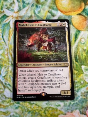 Mabel, Heir to Cragflame MTG: Bloomburrow *Pack Fresh* | eBay