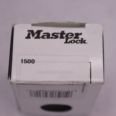 Master Lock Anti-Shim Combination Lock 3/4" 1500 | eBay