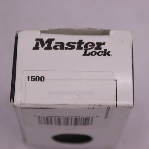Master Lock Anti-Shim Combination Lock 3/4" 1500 | eBay