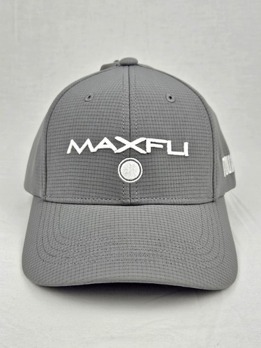 Maxfli Tour Men's 3D Logo Golf Hat Gray Hook & Loop Closure Cap - NWT ...