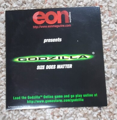 Godzilla: Size Does Matter - CD ROM - Taco Bell - PC Game | eBay