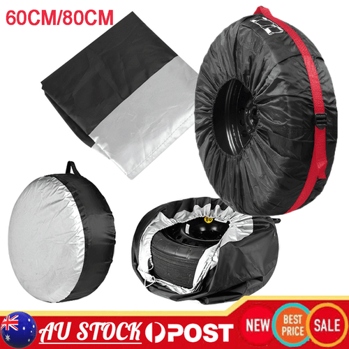 Car Spare Tire Storage Wheel Protection Cover 60/80CM Auto Tyre ...