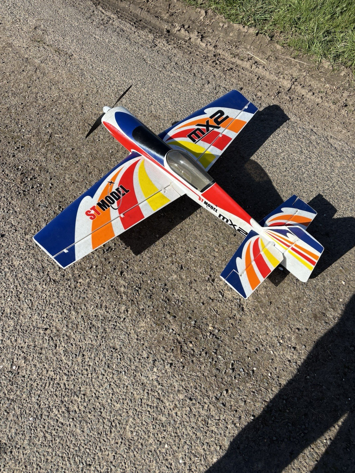 St Model Mx2 Electric RC Plane 2.4 | eBay UK