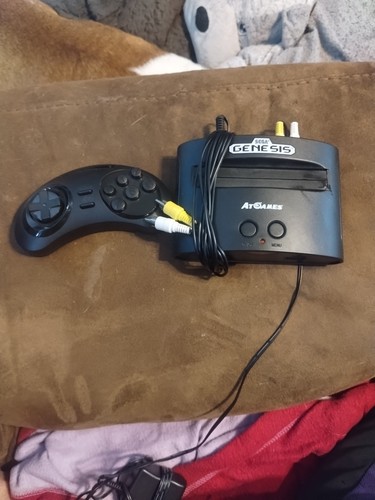 AtGames Sega Genesis Classic Mini Game Console w/ 80 Built-In Games ...