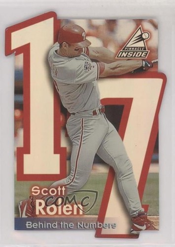 1998 Pinnacle Inside Behind The Numbers Scott Rolen #7 HOF | eBay