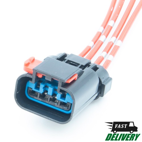 Connector for Chrysler, Dodge, Jeep, Ram, Fiat. Female. 4-PIN ...