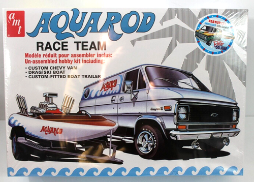 AMT Aquarod Race Team, Inc. Chevy Van, Drag/Ski Boat and Boat Trailer 1 ...