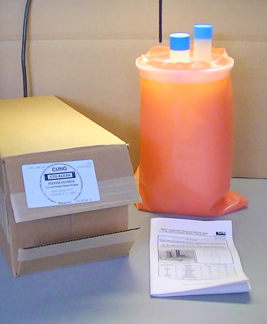 CUNO CTG-KLEAN FILTER 3GPK1DP09050 fluid purification MICRON 5.0 ABS ...