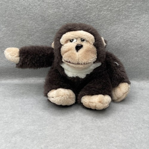 Brown Gorilla Plush 8" Stuffed Animal Vintage U S Tops Merchandising | eBay