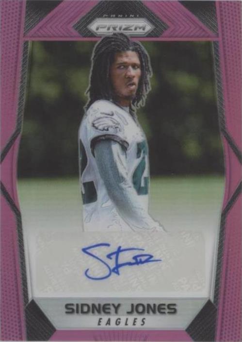 2017 Panini Prizm - Rookie Autographs Sidney Jones #RA-SJ Pink Prizm ...