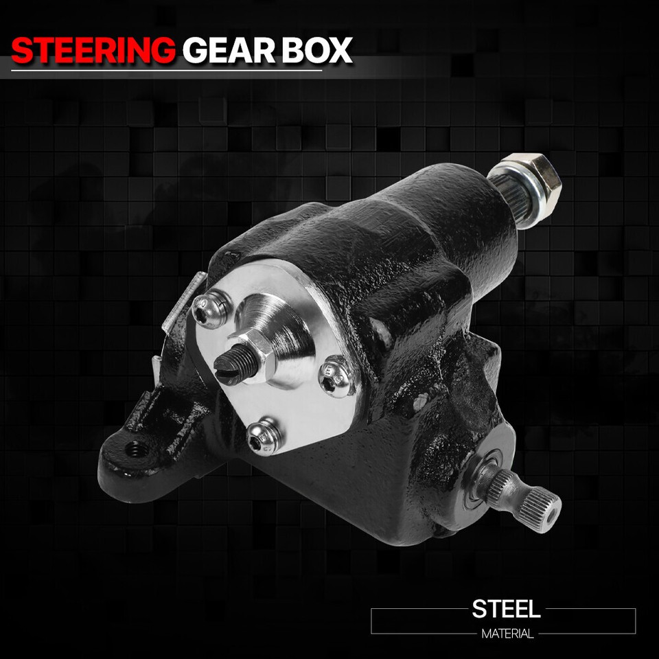 Vega Steering Gear Box Kit w/Pitman Arm for 23-48 Ford Cross Street Hot ...