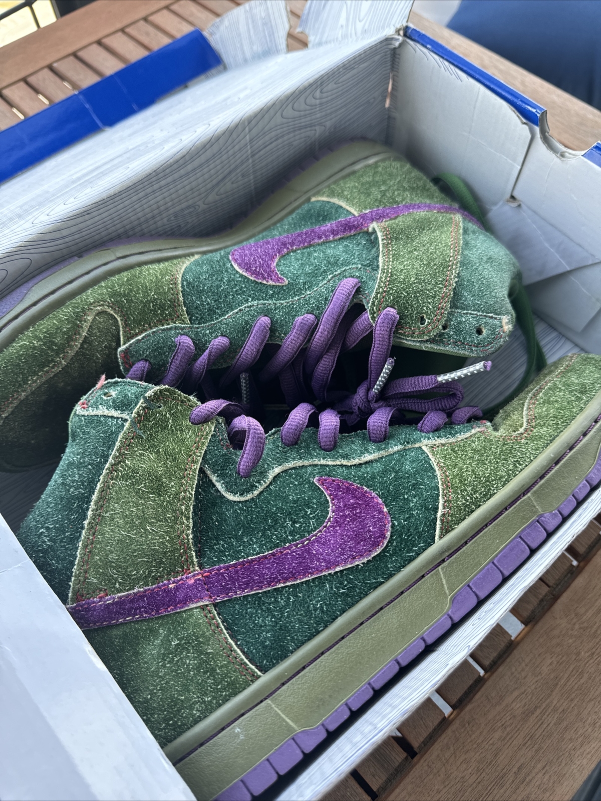 Size 10 - Nike Dunk Premium SB High Skunk