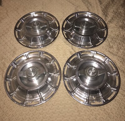 1959-1962 Corvette Hubcaps/Wheel Covers Set with Spinners - Genuine ...