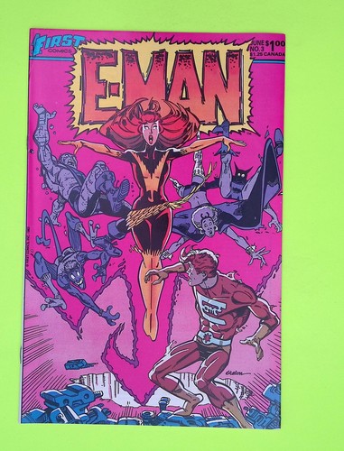 E-Man #3 Vol. 2 1983 First Comics High Grade Comic Book V96-85 | eBay