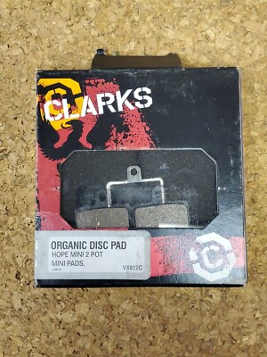 Clarks Organic Disc Pads for Hope Mini 2-Post (VX812C) | eBay