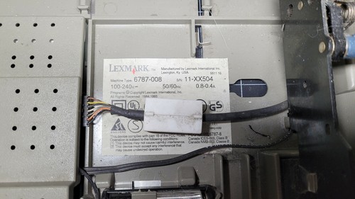 IBM Lexmark Wheelwriter 3500 Electric Typewriter/Wordprocessor ...