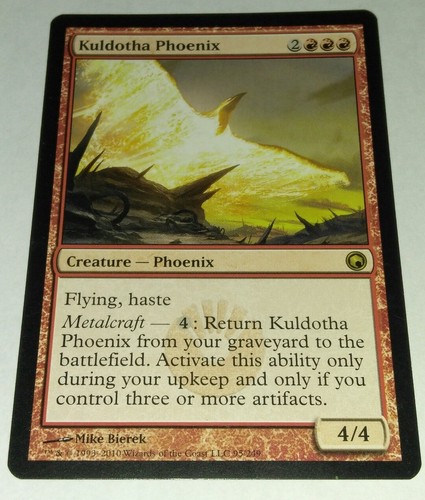 Kuldotha Phoenix - Scars of Mirrodin - Magic the Gathering MTG LP | eBay