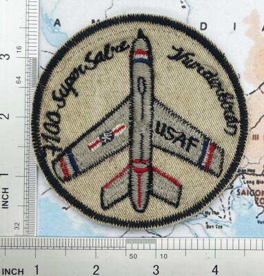 Patch , US Air Force USAF Thunder birds F 100 Super Sabre patch , usaf ...