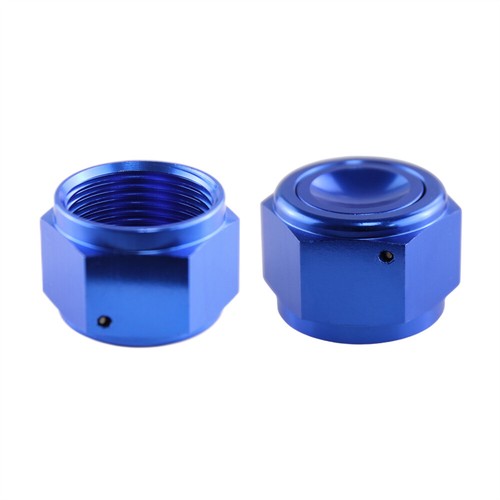 2PCS AN16 1'5/16"-12 Aluminum Adapter Female Flare Cap/Plug/Nut Fitting ...