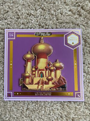 Disney Castle Collection Aladdin Jasmine Sultan's Palace Large Hinged ...