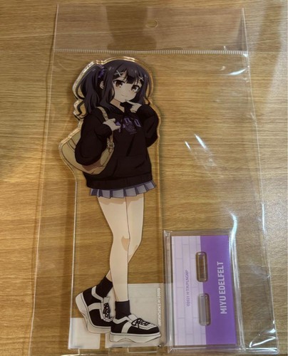 Prisma Illya Big Acrylic Stand Miyu Casual Outfit Ver. Japan Anime | eBay