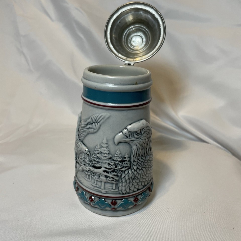 AVON Endangered Species Stein BALD EAGLE 1990 Vintage #28933 ...