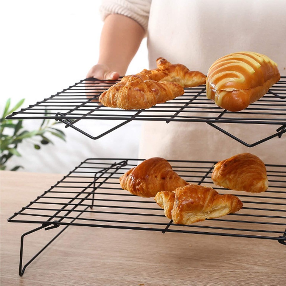 Cooling Rack 3tier Stainless Steel Stackable Baking Cooking Cooling ...