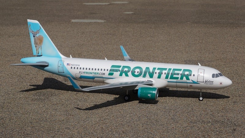 1:30 Scale A320 NEO Twin 50mm EDF 1086mm Wingspan EPO RC Airliner PNP ...