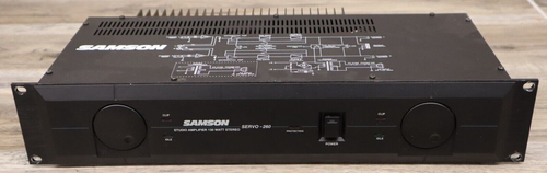 Samson Servo 260 Studio Amp. 260w (130w per channel) 2-Channel ...