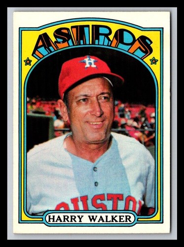 1972 Topps #249 Harry Walker NM or Better | eBay