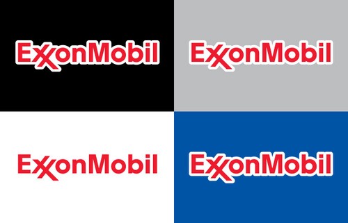 Exxon Mobil Premium Vinyl Decal / Sticker 2-Pack - Oil and Gas Company ...
