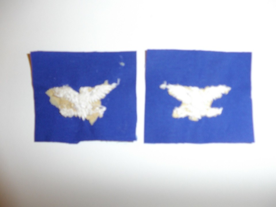 e3996p Vietnam US Air Force Colonel Rank Blue Flight Suit L&R pair ...
