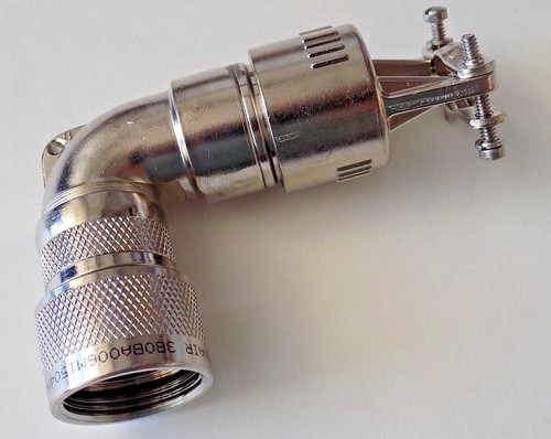 New GLENAIR RIGHT ANGLE BACKSHELL 380BA006M1504MA - CONNECTOR AIRCRAFT ...