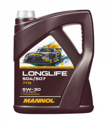 MANNOL 5W30 FULLY SYNTHETIC LONGLIFE VW SPEC ENGINE OIL VW504/507 | eBay UK