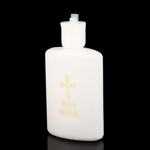 Easter Holy Water Bottles Gold For Cross Plastic Refillable Holy Water ...