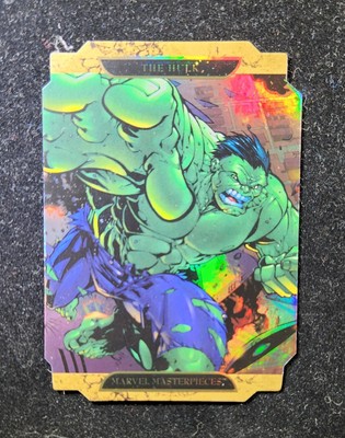 Marvel Masterpieces 2 - Hulk B Die Cut Card - Retail Exclusive - Upper ...