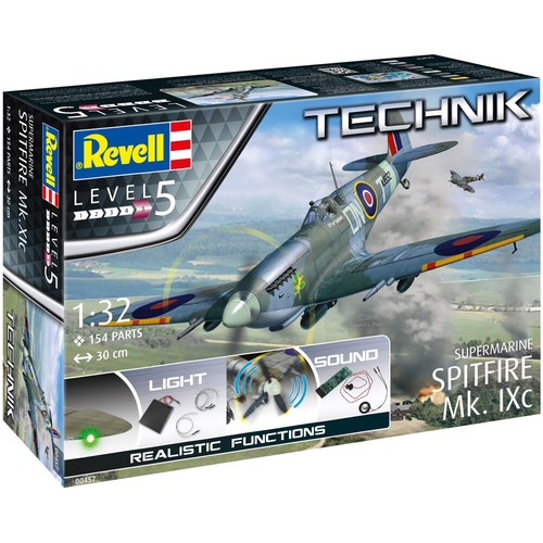 Купить Самолёт | Revell Technik Supermarine Spitfire Mk.IXc Model Kit ...