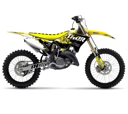 RESTYLE graphics RM125 RM250 2001 - 2008 Suzuki RM 125 250 Polisport ...