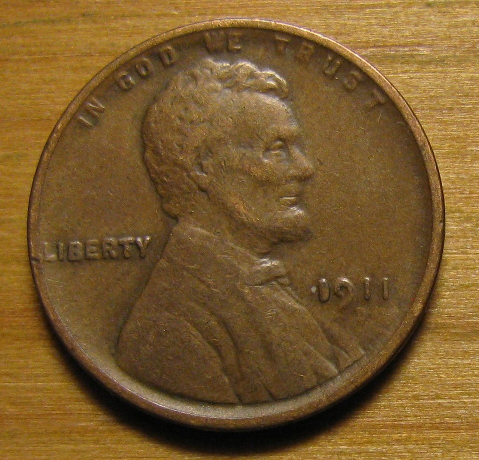 1911 D LINCOLN WHEAT CENT PENNY FROM COIN COLLECTION ROLLS LOTS SETS ...