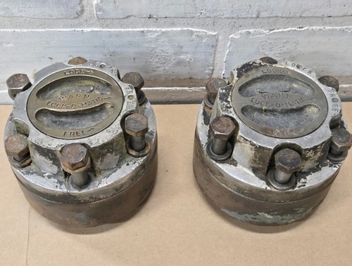 JEEP CJ5 CJ7 1972-80 Warn 6-bolt Lock-O-Matic Locking 4wd 4x4 Hubs | eBay