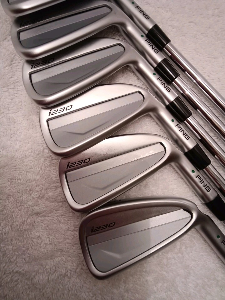 Ping i230 Iron Set (5-PW) Stiff Flex Green Dot | eBay