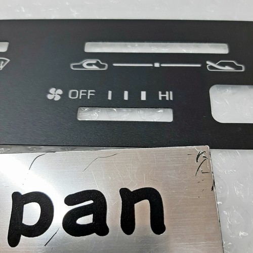 Toyota Genuine RHD Corolla AE86 A/C Heater Conditioner Control Panel ...