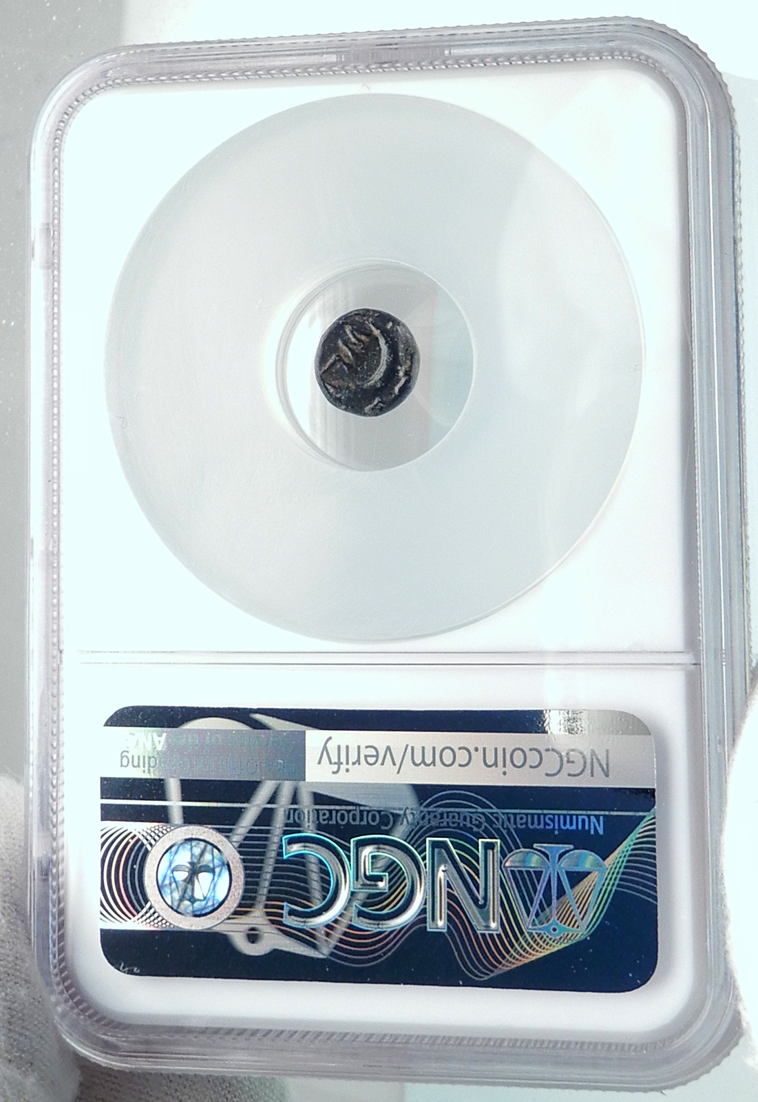 SIGEION in TROAS Authentic Ancient 350BC Greek Coin ATHENA CRESCENT NGC ...