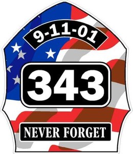 9/11 Never Forget 343 Ground Zero Sept 2001 Vinyl Decal Sticker. | eBay