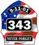 9/11 Never Forget 343 Ground Zero Sept 2001 Vinyl Decal Sticker. | eBay
