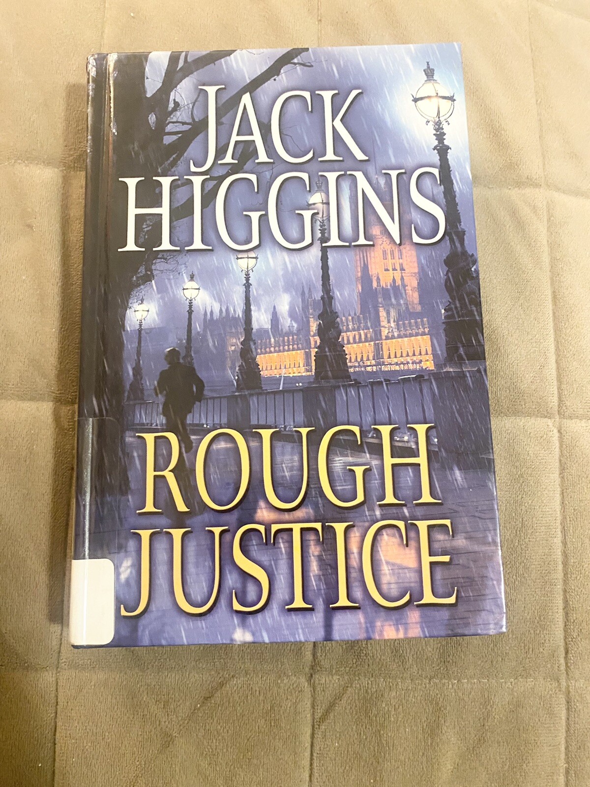 Rough Justice by Jack Higgins (2008, Hardcover, Large Print) for sale ...