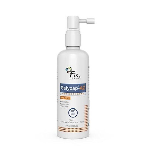 Fixderma Salyzap-Az Corpo Acne Trattamento Spray, 2% Salicilico Acido ...