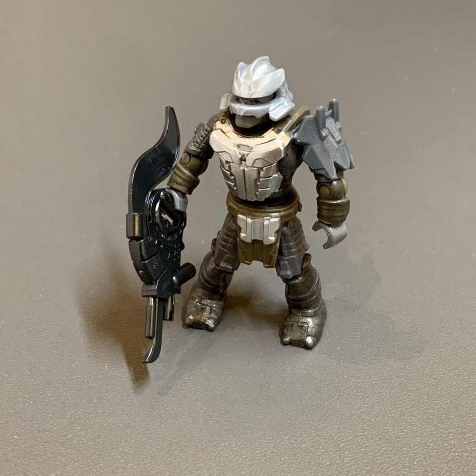 5 HALO MEGA CONSTRUX SILVER BANISHED BRUTE WARRIOR FIGURE GNB21 SKIFF ...