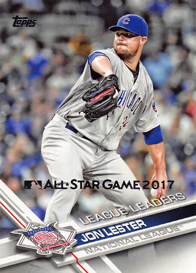 Jon Lester 2017 Topps All-Star 144 Chicago Cubs Baseball Card | eBay